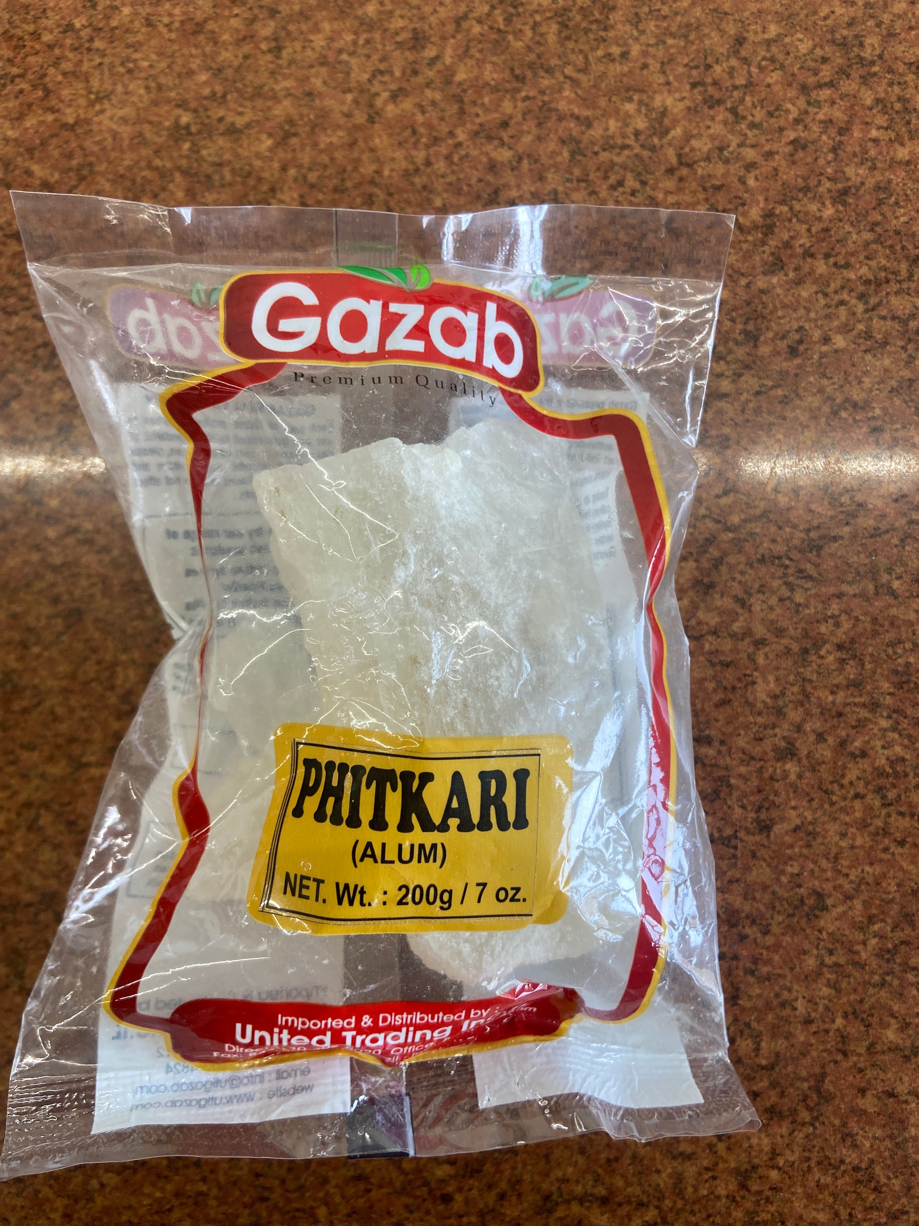 Gazab Fatakdi (Alum) Whole 200gm