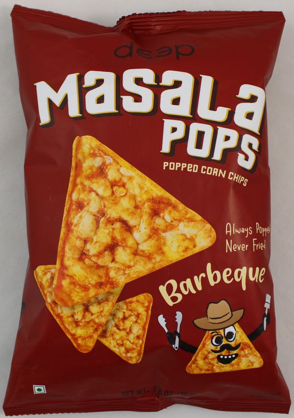 Deep Masala Pops BBQ 2.8oz (80g)