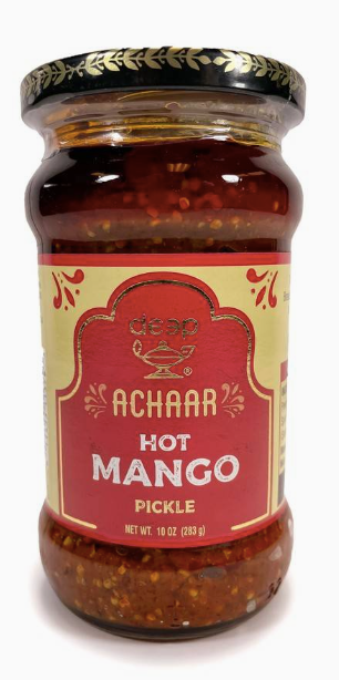 Deep Achaar Hot Mango Pickle, 10oz