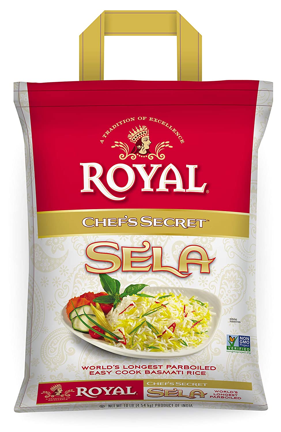 Royal Chef’s Secret Sela Basmati Rice, Parboiled Sella,